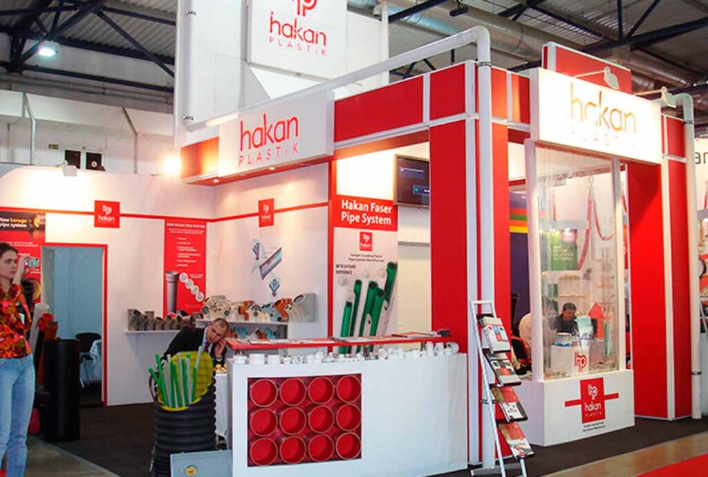 Construcción de stands para ferias | Fabricación con ESBAU modular